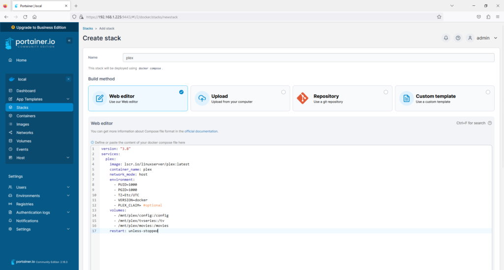 Comment installer Plex sur Docker - Technologie Geek